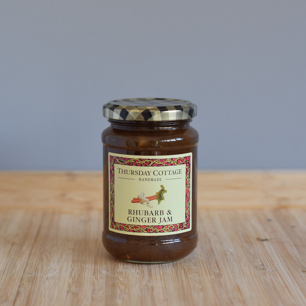 Rhubarb & Ginger Jam | Shop | Moores Biscuits